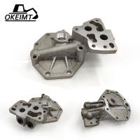 China Excavator Engine Parts Excavator S5K E320C Oil Filter Base 183-8179 for sale
