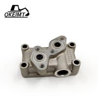 China Isuzu 4JG1 Oil Filter Seat 8-97215389-1 Aluminum Engine Part for Excavator for sale