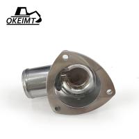 China Thermostat Housing Cover ME035098 for 6D14 6D15 6D16 SK220-3 Excavator Engine Parts for sale