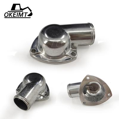 China Thermostat Housing Cover ME035098 for 6D14 6D15 6D16 SK220-3 Excavator Engine Parts for sale
