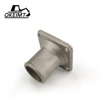 China Engine Thermostat Housing Cover Straight Pipe 6D95-5 for Excavator Engine Parts with Premium Materials for sale