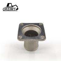 China Engine Thermostat Housing Cover Straight Pipe 6D95-5 for Excavator Engine Parts with Premium Materials for sale