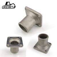China Engine Thermostat Housing Cover Straight Pipe 6D95-5 for Excavator Engine Parts with Premium Materials for sale