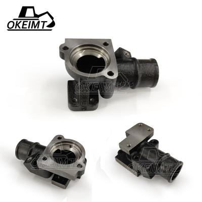 China Cummins 6BT 6BT5.9 6D102 Thermostat Housing 3914409 3285102 for Excavator Engine Cooling System for sale