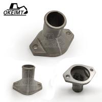 China B3.3 3D95 4D95 Engine Water Outlet Thermostat Cover Part 6204-11-6421 for Excavator Systems for sale