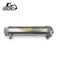 China New 4LE2 EGR Cooling Pipe 8-98030525-1 for Isuzu Excavator Diesel Engine Aluminum for sale