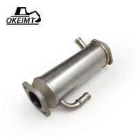 China Excavator Engine EGR Valve Cooler Pipe for Forklift 4TNV94 Engine Parts Aluminum for sale