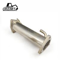 China Isuzu 6UZ1 6WG1 EGR Cooler Pipe 8-97628168-2 8-97628169-0 Aluminum Engine Part for sale