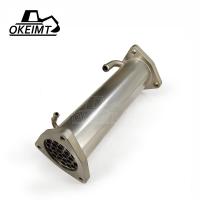 China Isuzu 6UZ1 6WG1 EGR Cooler Pipe 8-97628168-2 8-97628169-0 Aluminum Engine Part for sale