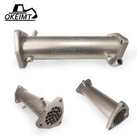 China Isuzu 6WG1 EGR Cooler Pipe 1161270224 Excavator Engine Part Aluminum 1161270224 for sale
