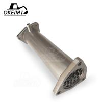 China Isuzu 6WG1 EGR Cooler Pipe 1161270224 Excavator Engine Part Aluminum 1161270224 for sale