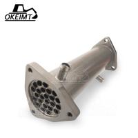China Isuzu 6WG1 EGR Cooler Pipe 1161270224 Excavator Engine Part Aluminum 1161270224 for sale
