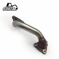 China Excavator 4HK1 EGR Connecting Pipe 8-98140651-0 Exhaust Pipe 8-97375369-0 for sale