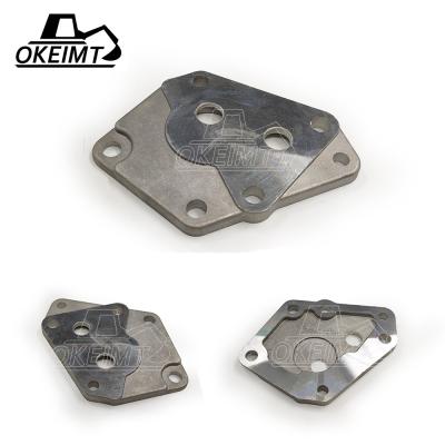 China Engine S6K Oil Cover Head 34340-11801 for E200B E320V2 Aluminum 6 Hole Plate for sale