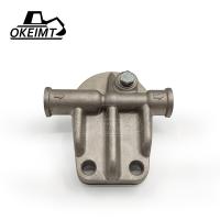 China Fuel Filter Head 568-N for Excavator Engine Parts High Quality Gray for sale
