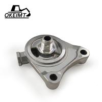 China Fuel Filter Head for E307D Excavator Engine Parts High Quality Gray 1 Year Warranty for sale