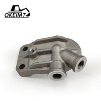 China Fuel Filter Head ME03672 8053499 for Mitsubishi Engine S6K 568C Excavator Parts for sale