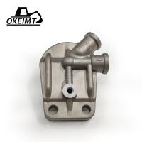 China Fuel Filter Head ME03672 8053499 for Mitsubishi Engine S6K 568C Excavator Parts for sale