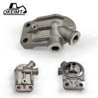 China Fuel Filter Head ME03672 8053499 for Mitsubishi Engine S6K 568C Excavator Parts for sale