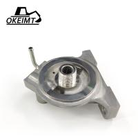 China Fuel Filter Head SK460-8 for Kobelco Excavator Engine Parts Gray 1 Year Warranty for sale