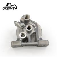 China Fuel Filter Head SK460-8 for Kobelco Excavator Engine Parts Gray 1 Year Warranty for sale