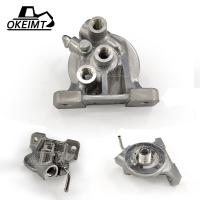 China Fuel Filter Head SK460-8 for Kobelco Excavator Engine Parts Gray 1 Year Warranty for sale