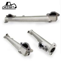 China Excavator Engine Parts Cylinder Head Outlet Water Pipe  DE12T for sale