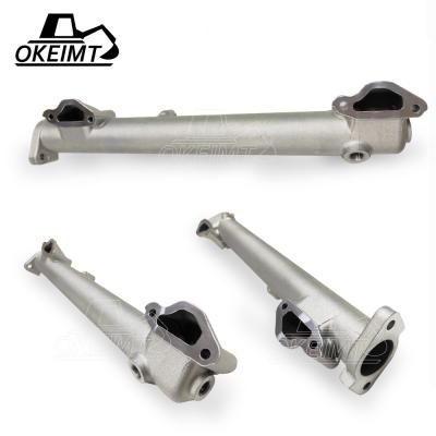 China Excavator Engine Parts Cylinder Head Outlet Water Pipe  DE12T for sale