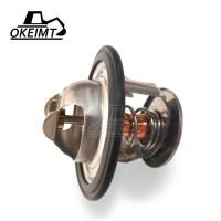 China OKEIMT Engine Thermostat 600-421-6210 for Komatsu PC200-3 6D105 Excavator OE Standard Size for sale