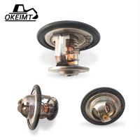 China OKEIMT Engine Thermostat 600-421-6210 for Komatsu PC200-3 6D105 Excavator OE Standard Size for sale