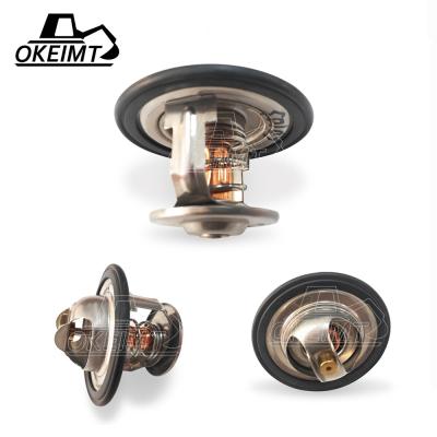 China OKEIMT Engine Thermostat 600-421-6210 for Komatsu PC200-3 6D105 Excavator OE Standard Size for sale