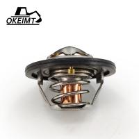 China Mitsubishi S4S S6S Engine Thermostat 32A46-02100 82C for Forklift Excavator Parts for sale