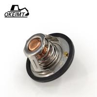 China Mitsubishi S4S S6S Engine Thermostat 32A46-02100 82C for Forklift Excavator Parts for sale
