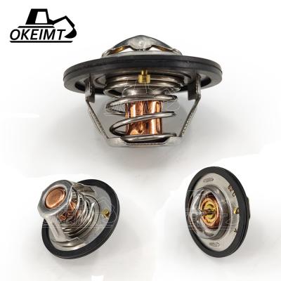 China Mitsubishi S4S S6S Engine Thermostat 32A46-02100 82C for Forklift Excavator Parts for sale