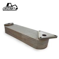 China 157101480 Diesel Engine Oil Cooler for Hino EF750 EF750T EF550 Excavator Parts | High-Performance Cooling System for sale