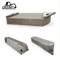 China 157101480 Diesel Engine Oil Cooler for Hino EF750 EF750T EF550 Excavator Parts | High-Performance Cooling System for sale