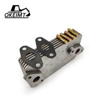 China OKEIMT 600-651-1570 Engine Oil Cooler Core for Komatsu PC60-6 PC120-3 Excavator Parts for sale