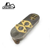 China 4D105 Excavator Diesel Engine Oil Cooler Core 6134-61-2113 600-651-1421 for Heavy Machinery Parts for sale
