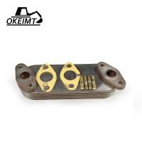 China 4D105 Excavator Diesel Engine Oil Cooler Core 6134-61-2113 600-651-1421 for Heavy Machinery Parts for sale