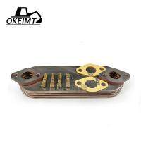 China Mitsubishi 4M40-4P Engine Oil Cooler 15710-66020 for Excavator Parts - High Performance Cooling System for sale