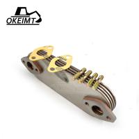China Mitsubishi 4M40-4P Engine Oil Cooler 15710-66020 for Excavator Parts - High Performance Cooling System for sale