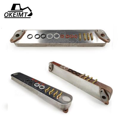 China ME153172 Engine Oil Cooler Core for Kobelco SK480LC-6E SK450-6 6D24 6D22 Excavator for sale