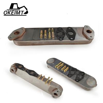 China Komatsu Oil Cooler 600-651-1520 6D95-5P for PC200-5 PC210-5 PC220-5 Excavator Engine Parts for sale