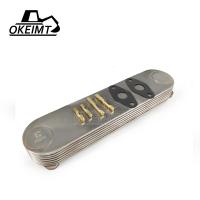 China Komatsu Engine Oil Cooler Core 600-651-1550 6D95-7P for PC200-6 PC220-6 Excavator for sale