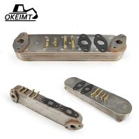 China Komatsu Engine Oil Cooler Core 600-651-1550 6D95-7P for PC200-6 PC220-6 Excavator for sale