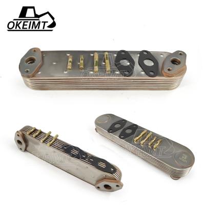 China Komatsu Engine Oil Cooler Core 600-651-1550 6D95-7P for PC200-6 PC220-6 Excavator for sale