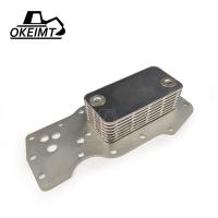 China 3975818 Engine Oil Cooler Core for Komatsu PC200-8 PC240-8 Cummins ISD ISB QSB for sale
