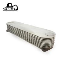 China OKEIMT 6152612111 Engine Oil Cooler Core For Komatsu High Efficiency for sale