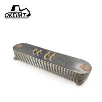 China 6211-61-2101 Engine Oil Cooler Core for Komatsu PC650-3 PC710-5 6D140-10P WA500-3 GD825 for sale