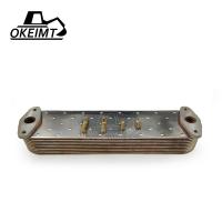 China 6211-61-2101 Engine Oil Cooler Core for Komatsu PC650-3 PC710-5 6D140-10P WA500-3 GD825 for sale